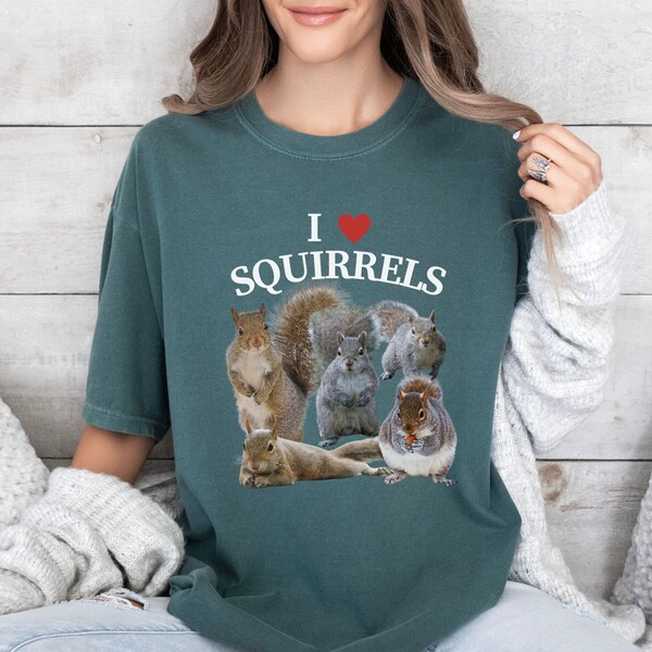 Squirrel Lover - Etsy