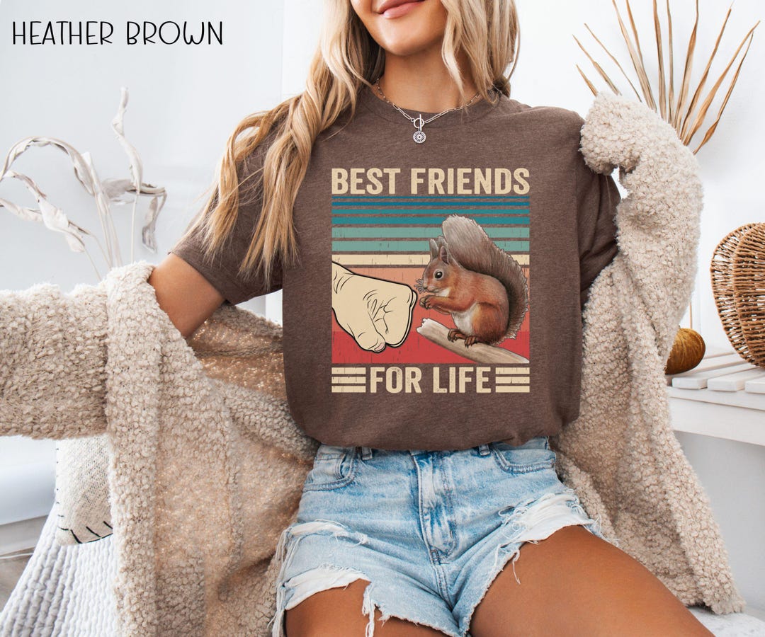 Squirrel T-shirt, Funny Squirrel Gift, Squirrel Lover Tshirt, Cute ...