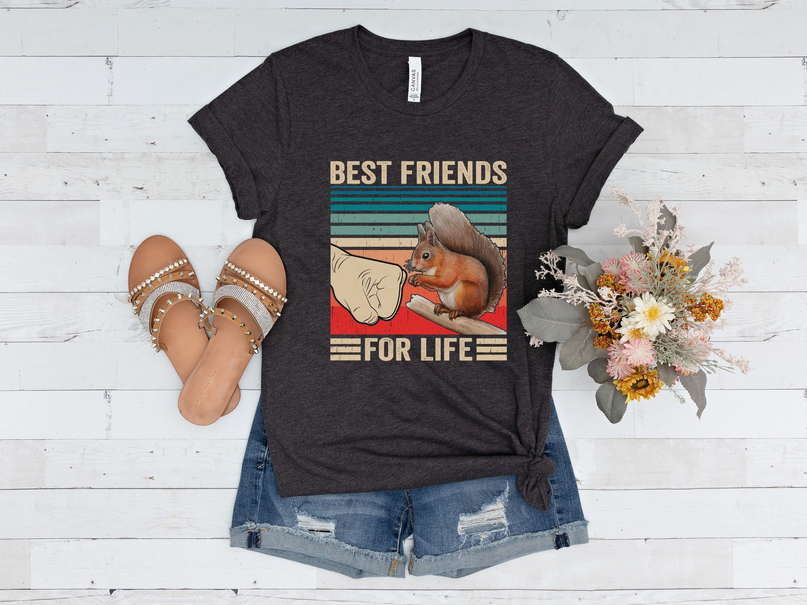 Squirrel T-shirt Funny Squirrel Gift Squirrel Lover Tshirt - Etsy