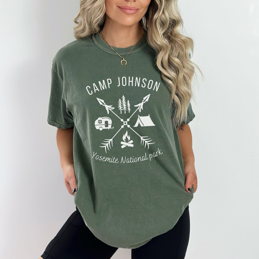 Personalized Group Camping Shirt, Custom Name Camp T-shirt, Camping ...