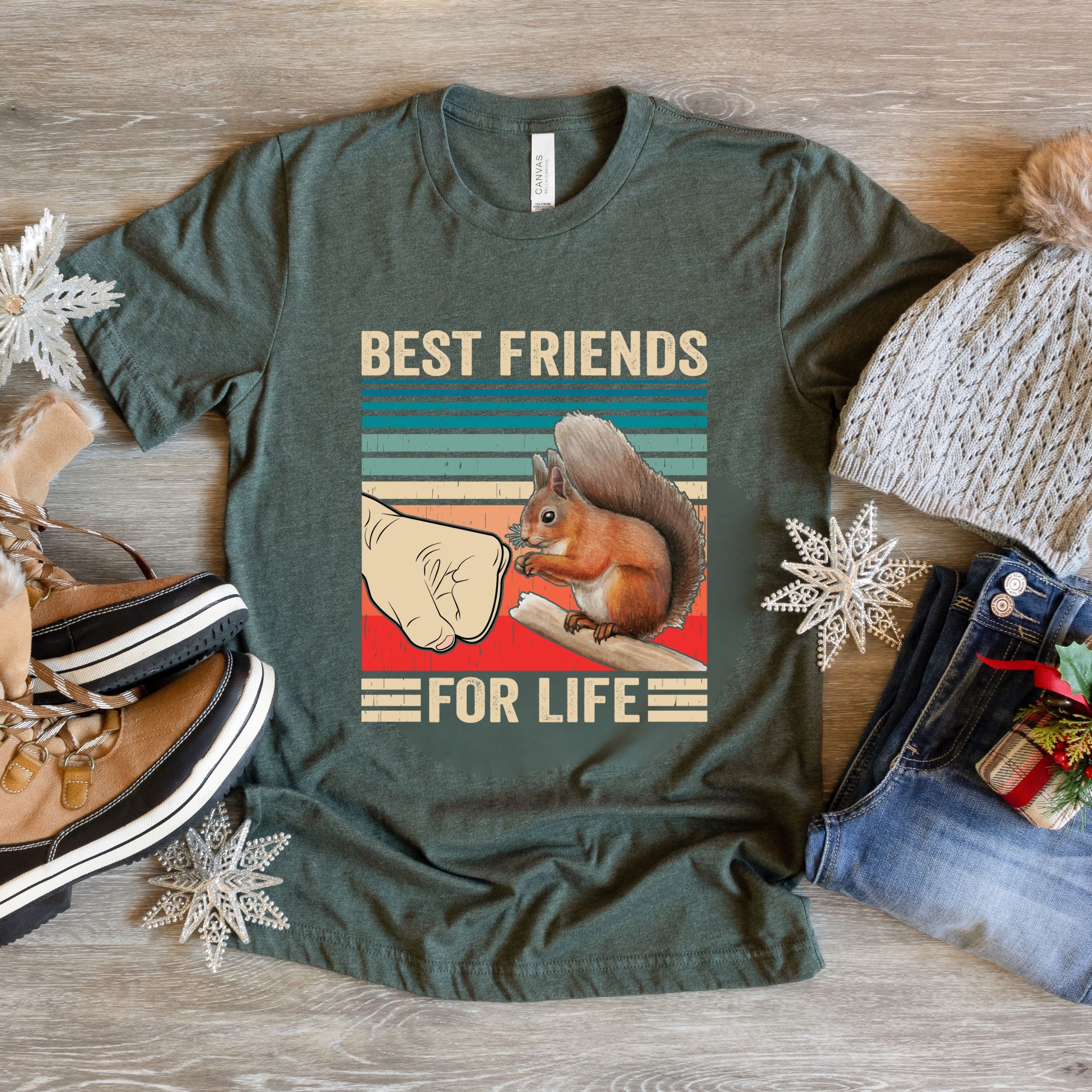 Squirrel T-shirt Funny Squirrel Gift Squirrel Lover Tshirt - Etsy