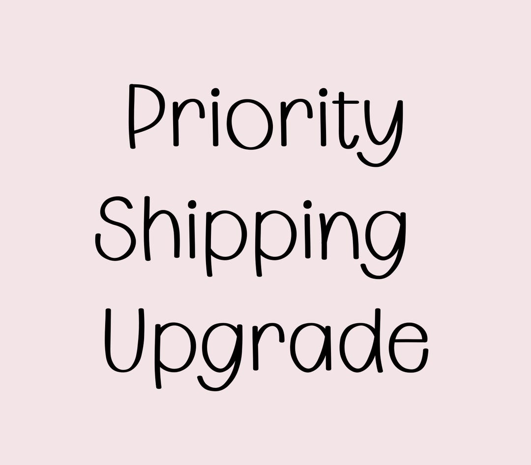 Priority Shipping Upgrade for Ornaments, Mugs, and Tumblers - Etsy