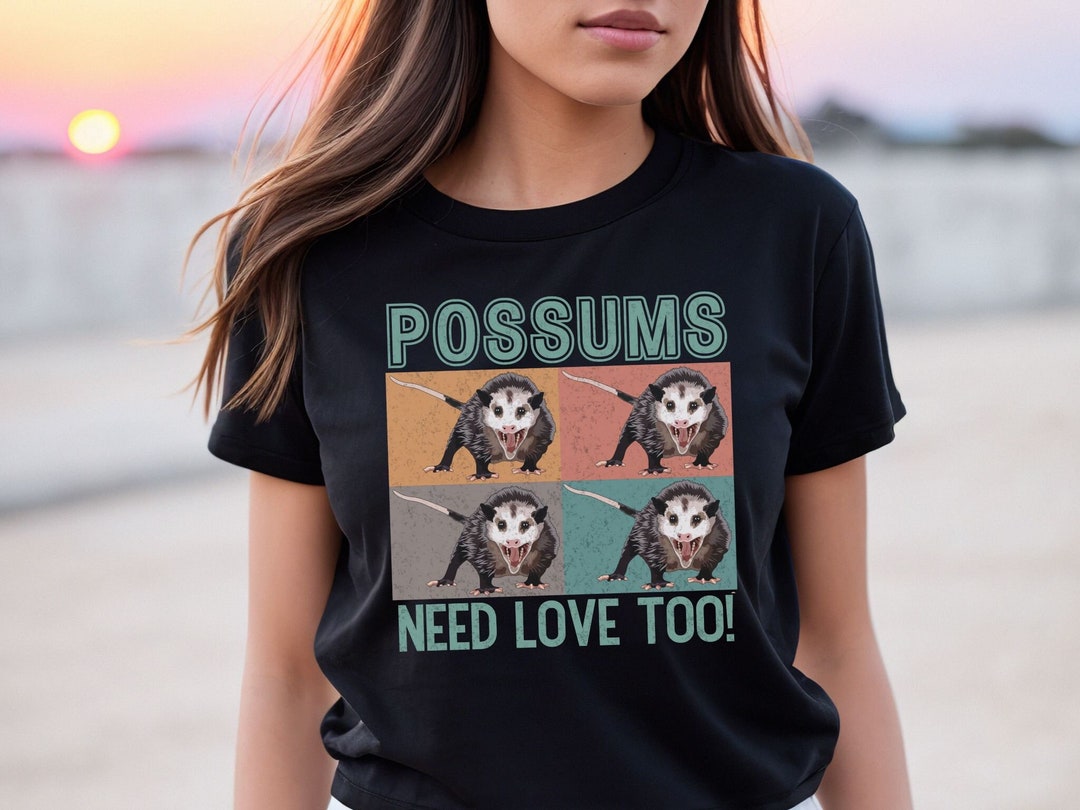 Possum Shirt, Funny Opossum Tshirt, Mens Possum Shirt, Womens Possum ...