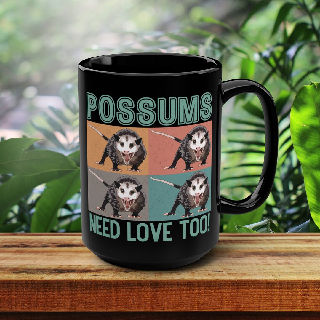 Opossum Mug, Coffee Mug for Possum Lover, Opossum Gift, Possum Tea Cup ...