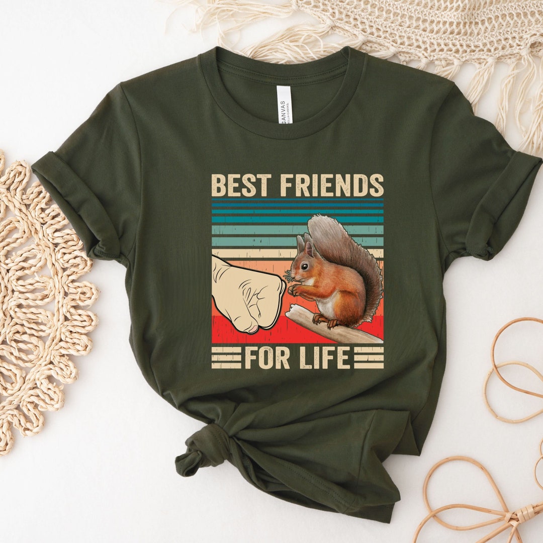 Squirrel T-shirt, Funny Squirrel Gift, Squirrel Lover Tshirt, Cute ...