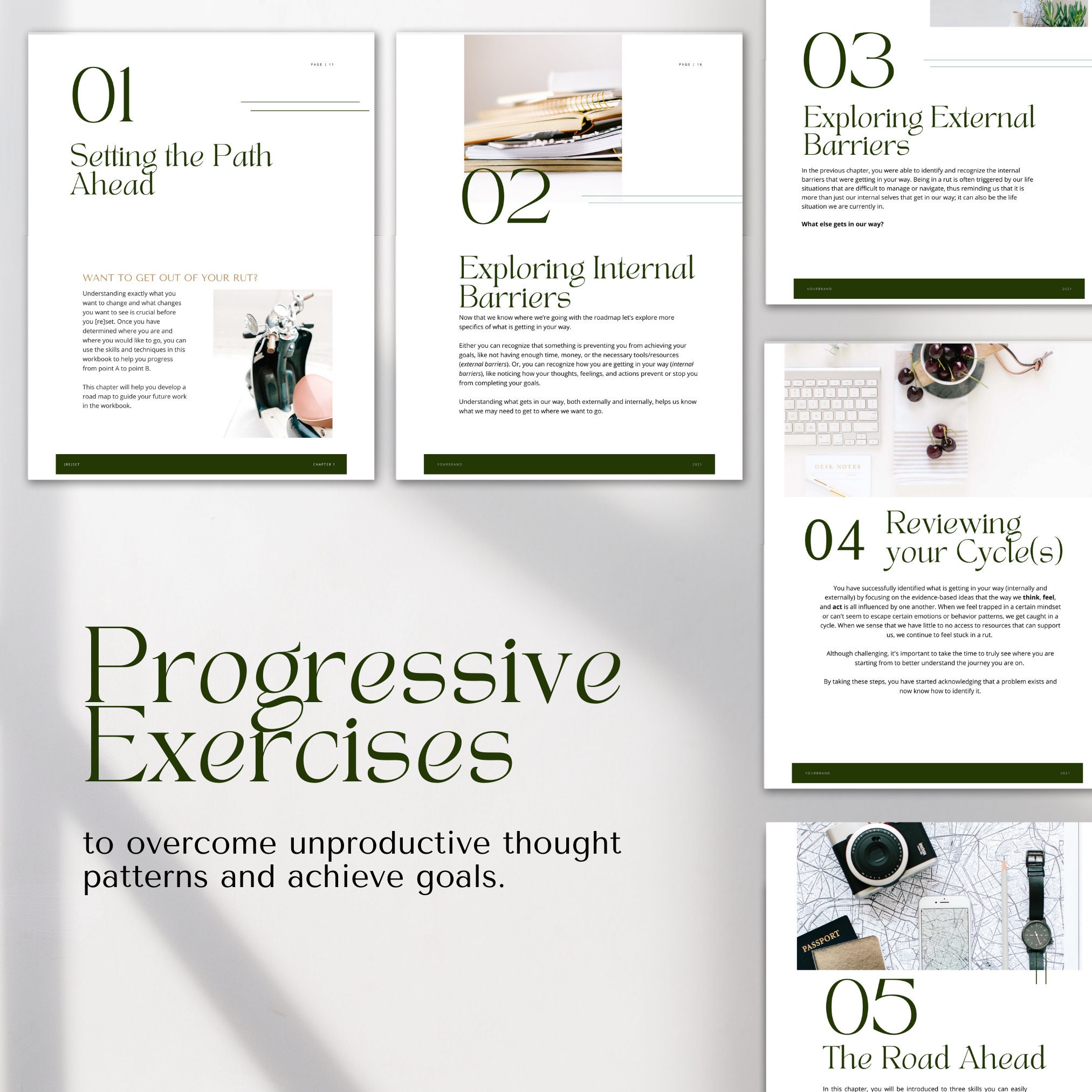 Guided Workbook for Getting Unstuck and Living Your Best Life | Therapy ...