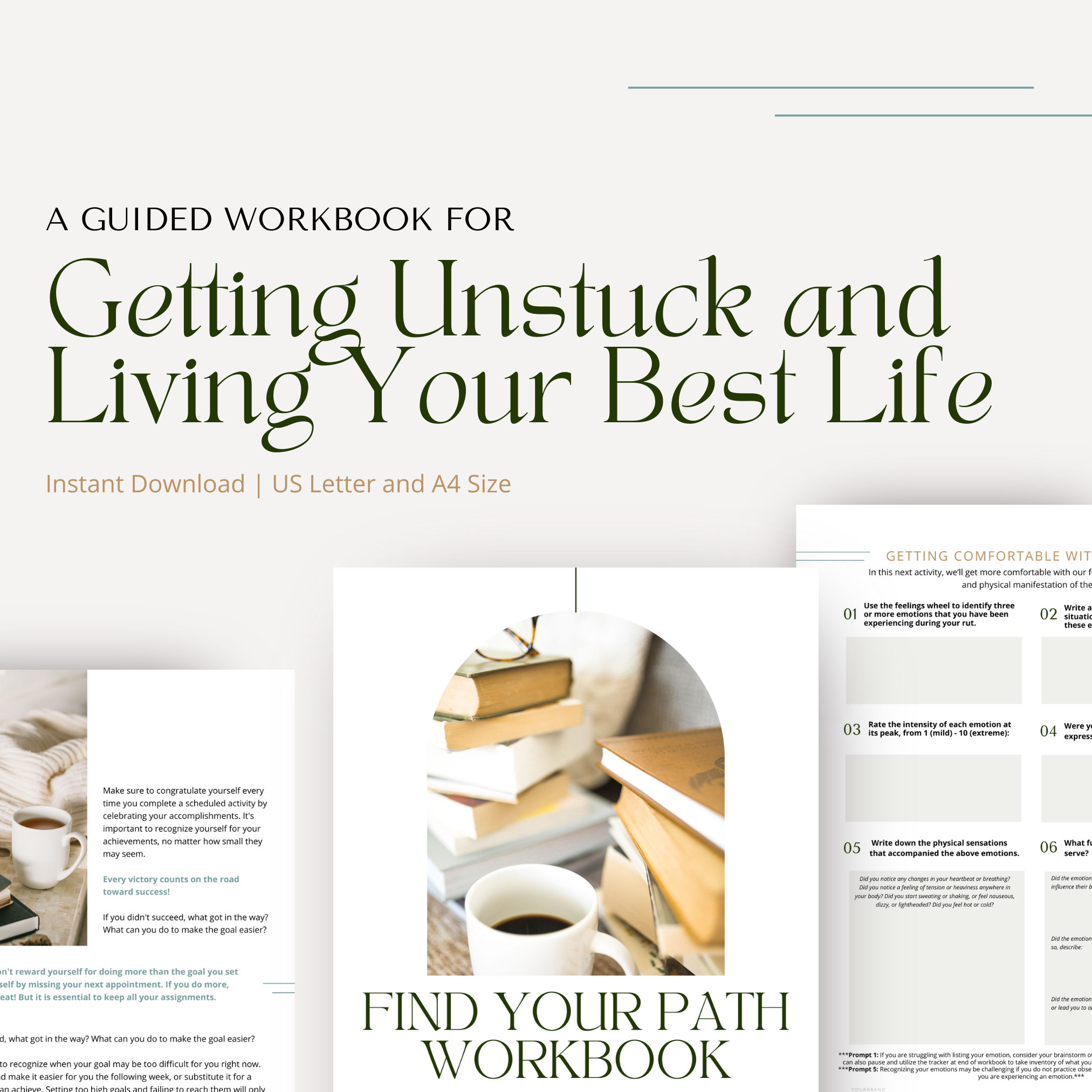 Guided Workbook for Getting Unstuck and Living Your Best Life Therapy ... Guided Workbook for Getting Unstuck and Living Your Best Life Therapy ...