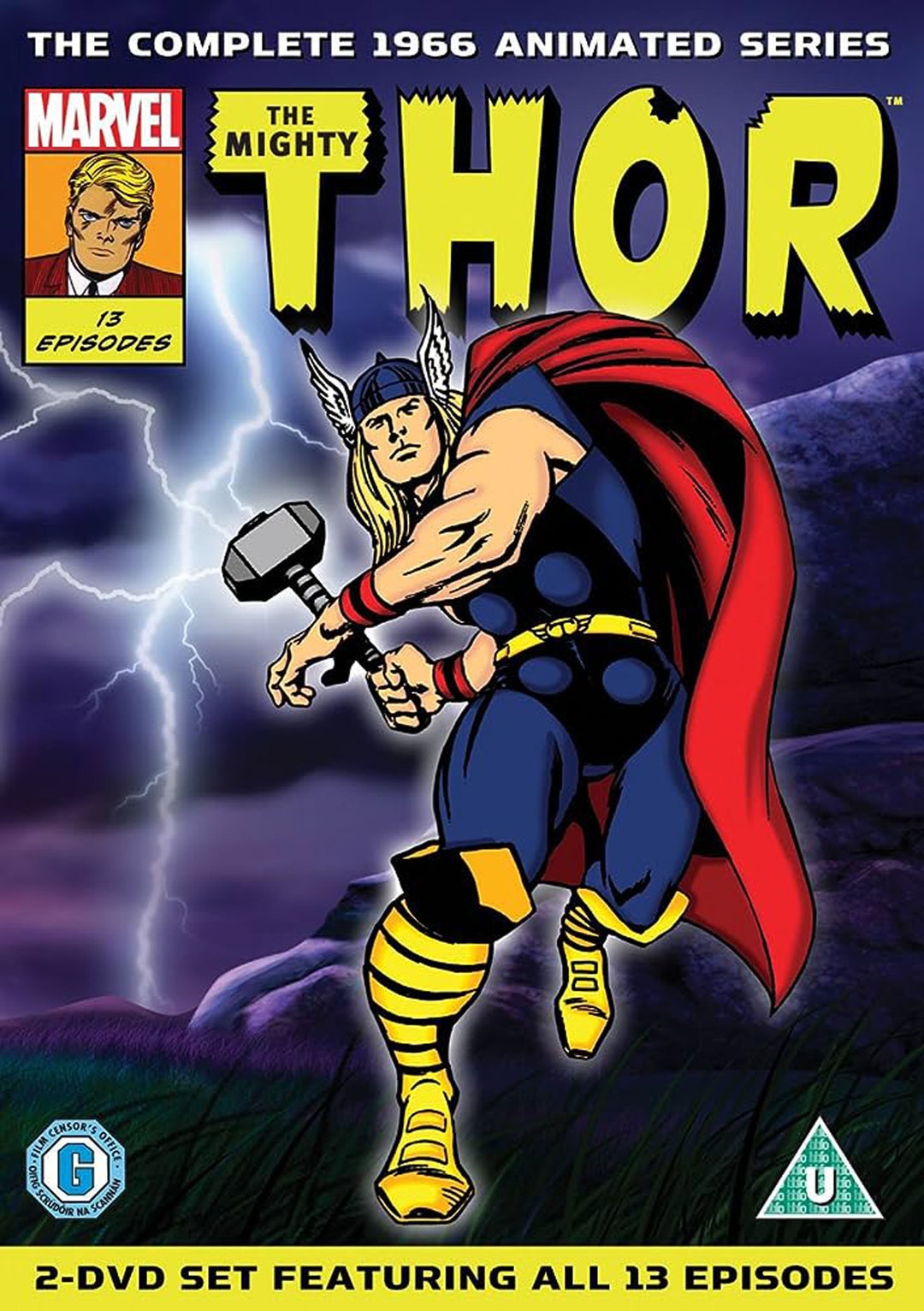 Thor (1966) Complete Animated Series DVD Set (all 13 Episodes) - Etsy