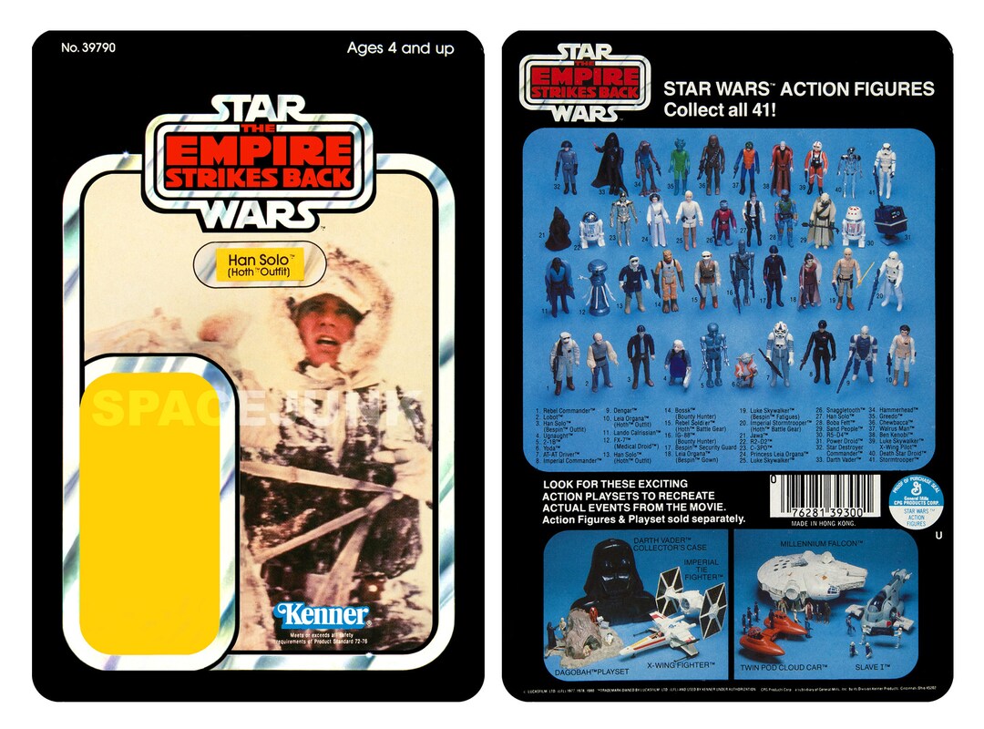 Star Wars the Empire Strikes Back Han Solo Hoth Outfit 1980 Repro ...