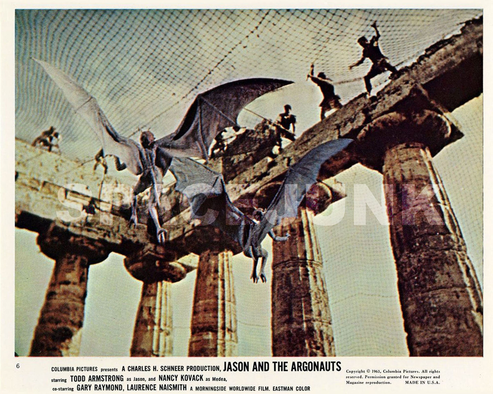 Jason and the Argonauts 1963 U.S. Lobby Card Set 10 Cards - Etsy