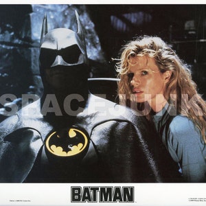 Batman (1989) U.S. Lobby Card Set (8 Cards) Tim Burton, Micheal Keaton ...