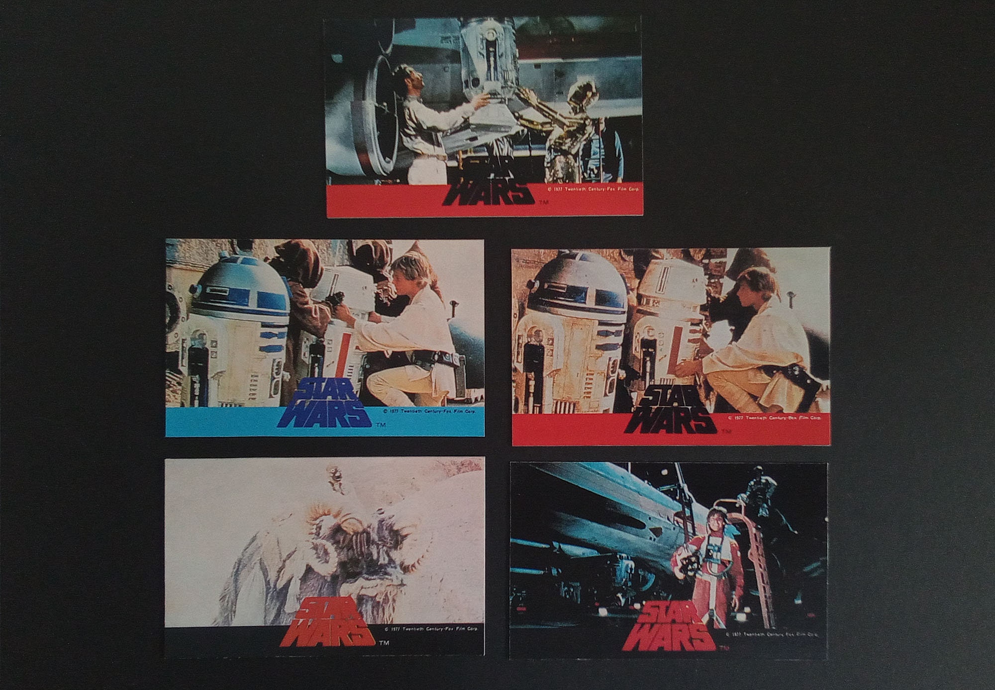 Star Wars 1977 Trading Cards Set B (set of 16) TOKYO QUEEN - Etsy Singapore
