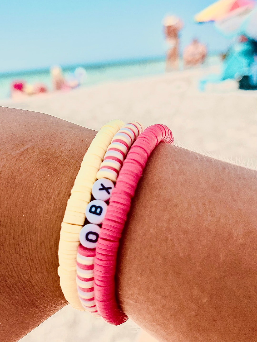 Outer Banks Cute Sunset Bracelets set of 3 - Etsy