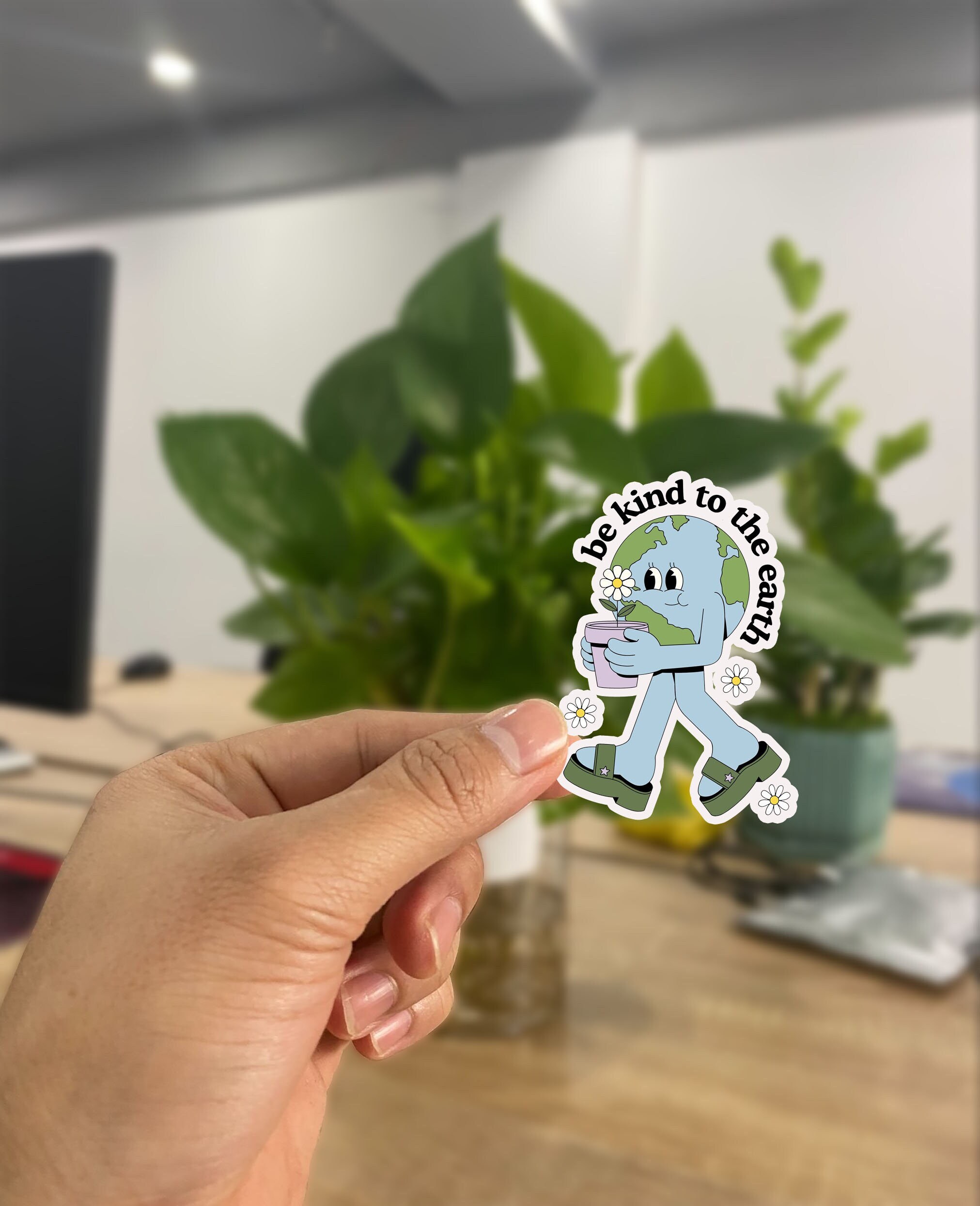 Make Everyday Earth Day Earth Day Sticker Earth Awareness - Etsy