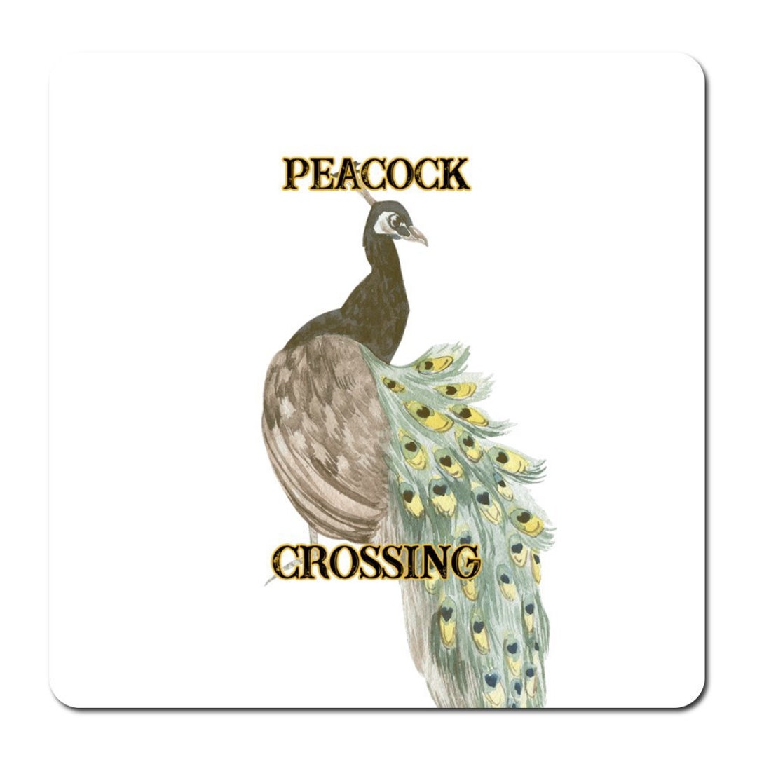 Peacock Sign funny Peacock Sign Farm Sign Peacock Decor - Etsy