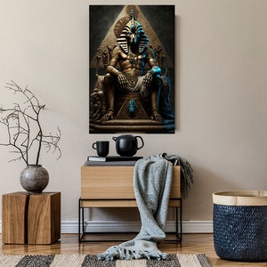 Osiris Pyramid Throne Printable Wall Art - Etsy