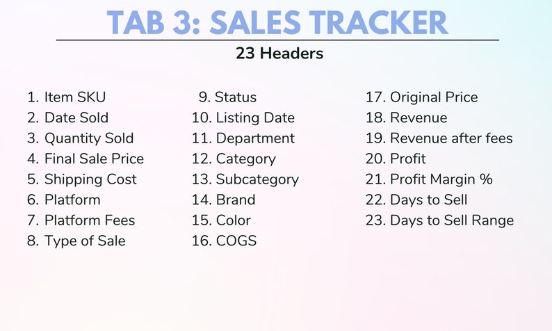 Reseller Inventory and Sales Tracker - Reseller Inventory Spreadsheet ...