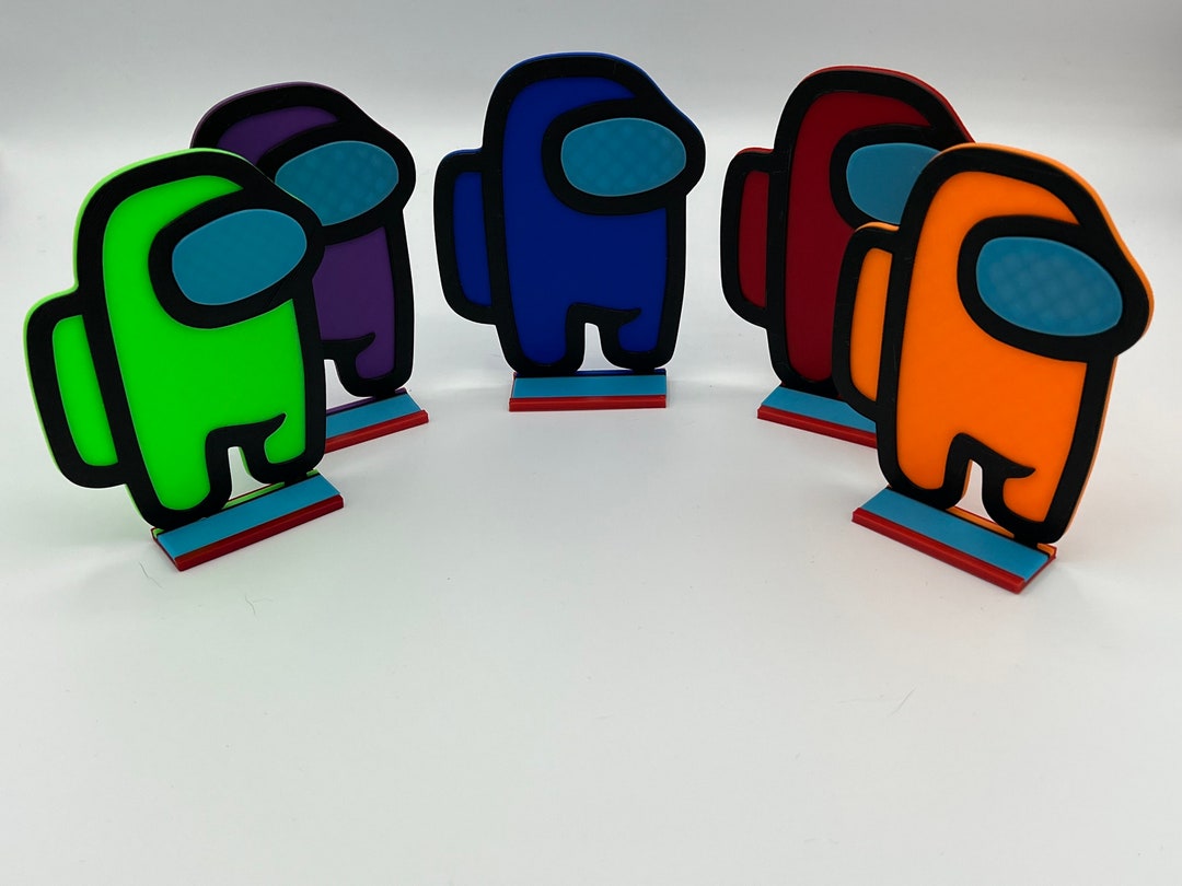 Among Us Nerf Targets, Airsoft Targets, Rubber Band Shooter Target for ...