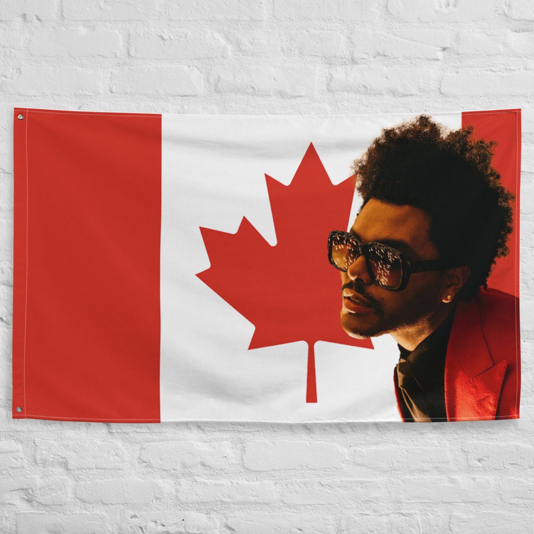 The Weeknd Canada Flag Flag Tapestry Wall Decor 3x5 FT Tapestry for ...