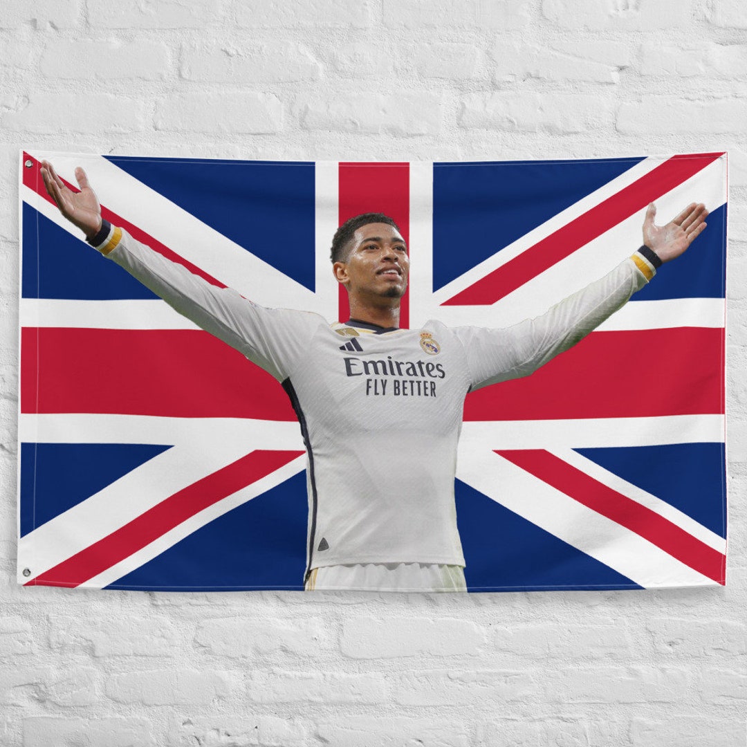 Jude Bellingham Flag UK England Flag Tapestry Wall Decor 3x5 F Tapestry ...