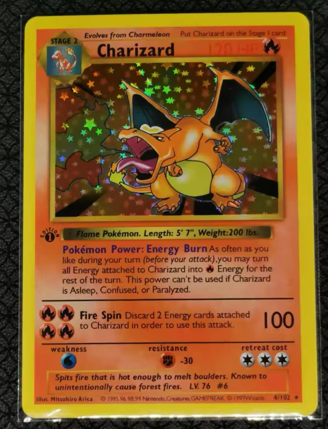 Vintage Pokémon Style Cards First Edition Trading Cards Pokemon Cards ...