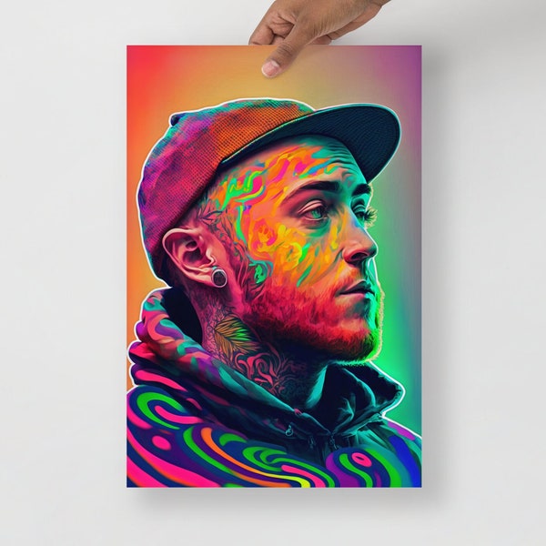 Mac Miller Poster - Etsy