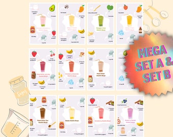 Montessori Mega Twelve BUNDLE SET for Visual Learning - Protein Energy ...