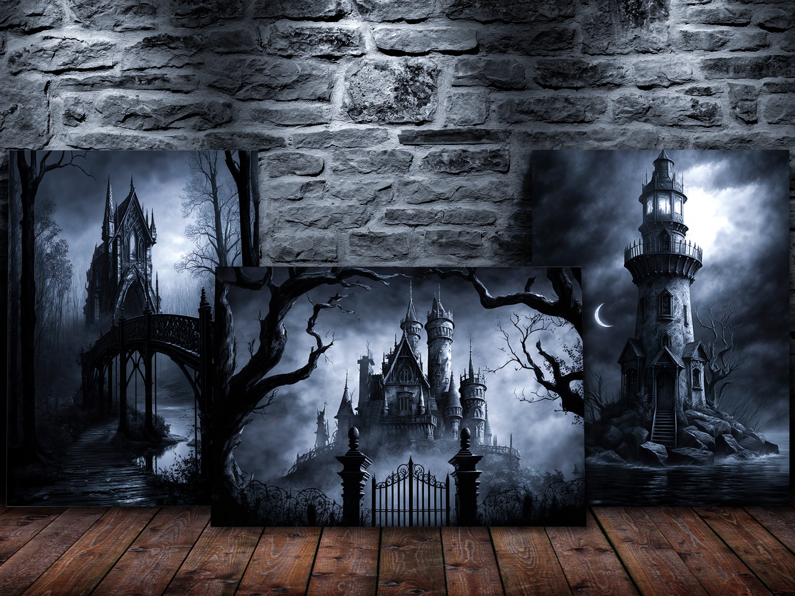 Gothic Castle Wallpaper