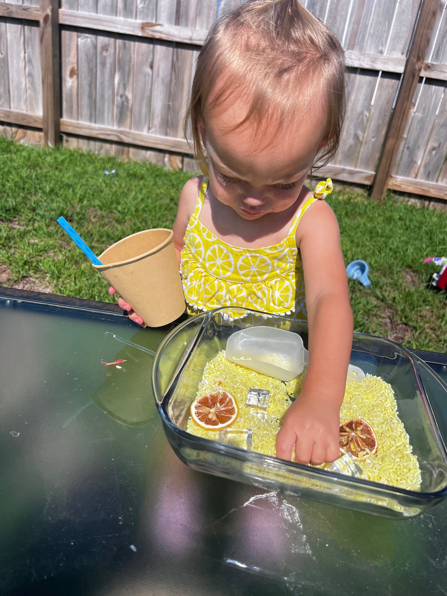 Lemonade Sensory Bin Kit Summer Activities for Babies, Toddlers, Kids ...