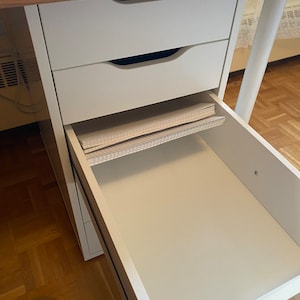 Drawer Paper Tray / Holder - Works With Ikea Alex - Etsy