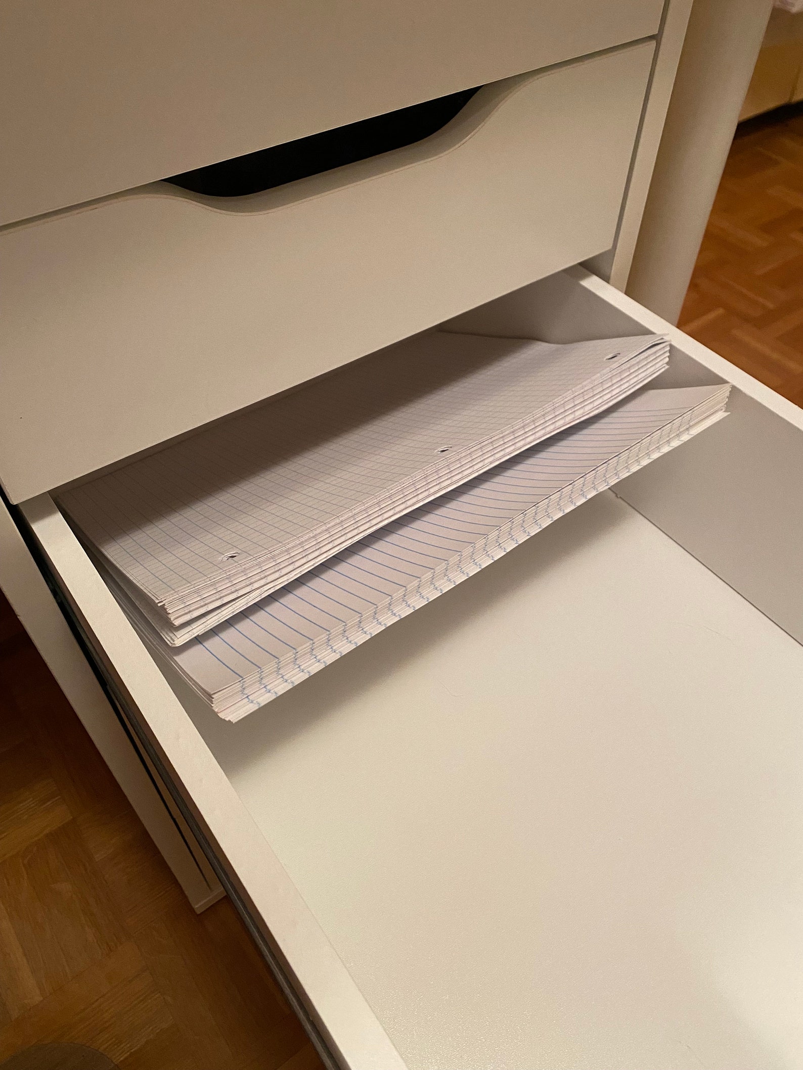 Drawer Paper Tray / Holder - Works With Ikea Alex - Etsy