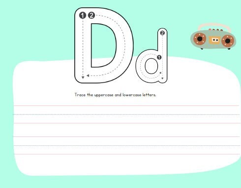 Writing Letters on Your Own! Handwriting Practice - Etsy