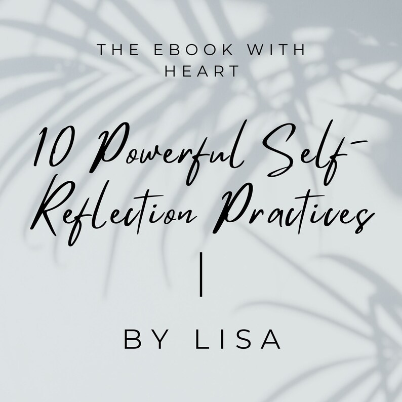 10 Powerful Self-reflection Practices - Etsy