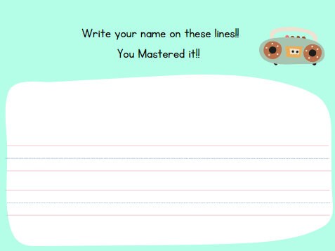 Writing Letters on Your Own! Handwriting Practice - Etsy