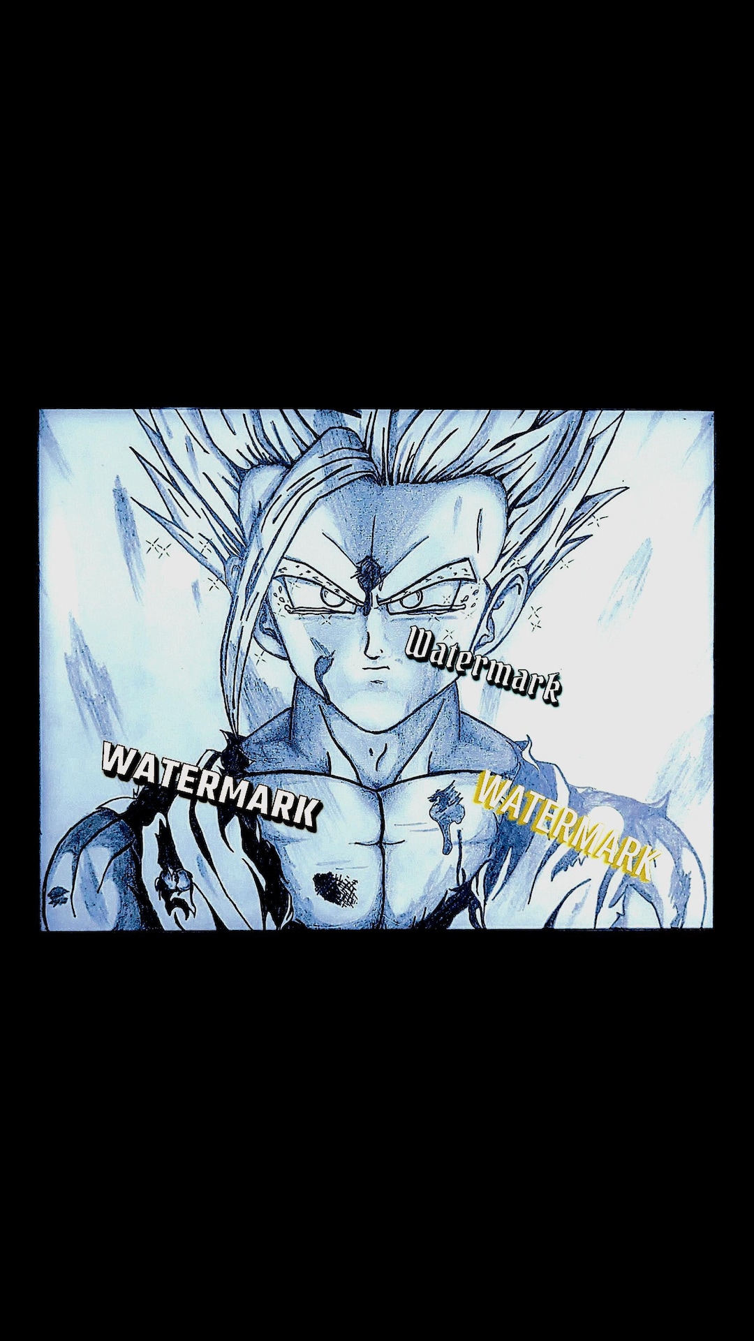 Super Saiyan 2 Teengohan (defeats Perfect Cell) - Etsy
