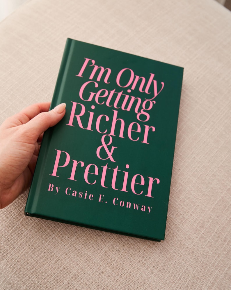 I’m Only Getting Richer & Prettier: Money Manifestation Journal - Etsy