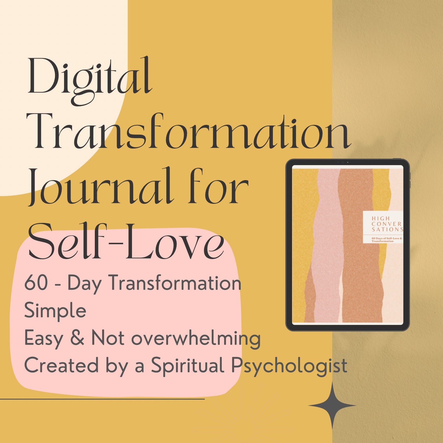 Transformation Digital Journal for Self-love - Etsy