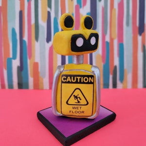 Wet Floor Sign Robot From Fnaf Security Breach - Etsy