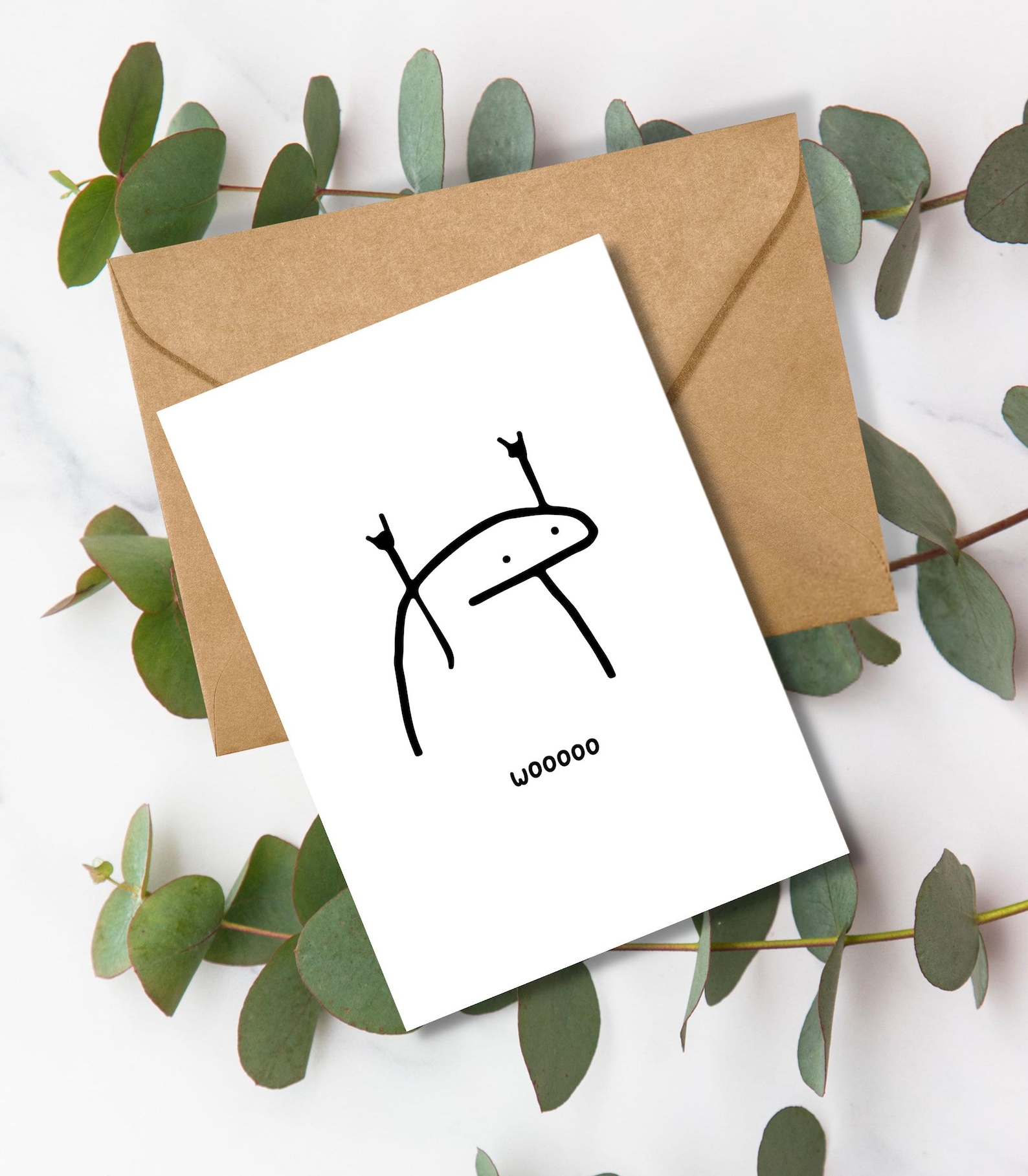 Wooo | Congratulations Card | Joke Card | Cute Card | Congrats | Happy ...