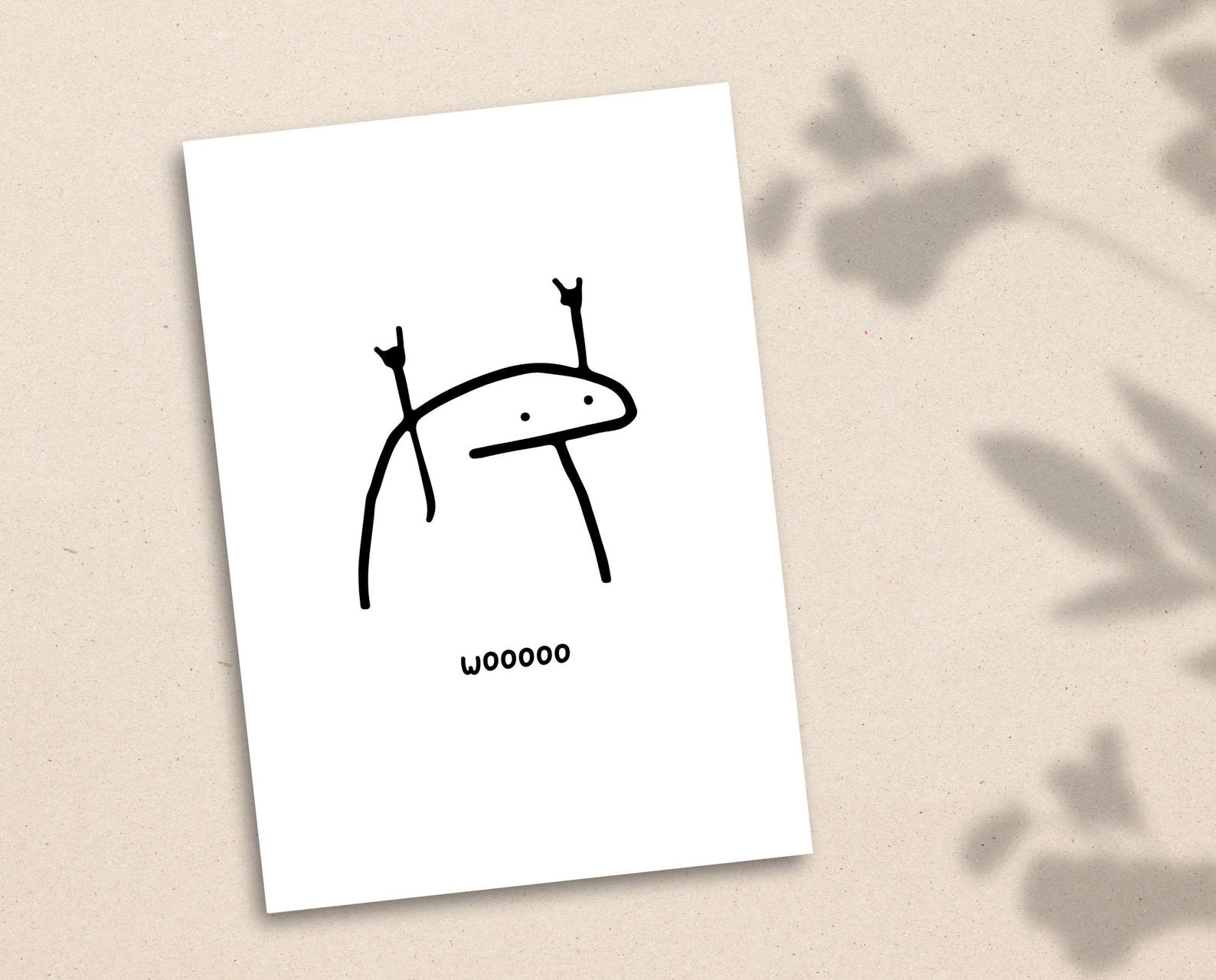 Wooo | Congratulations Card | Joke Card | Cute Card | Congrats | Happy ...
