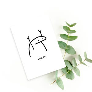 Wooo | Congratulations Card | Joke Card | Cute Card | Congrats | Happy ...