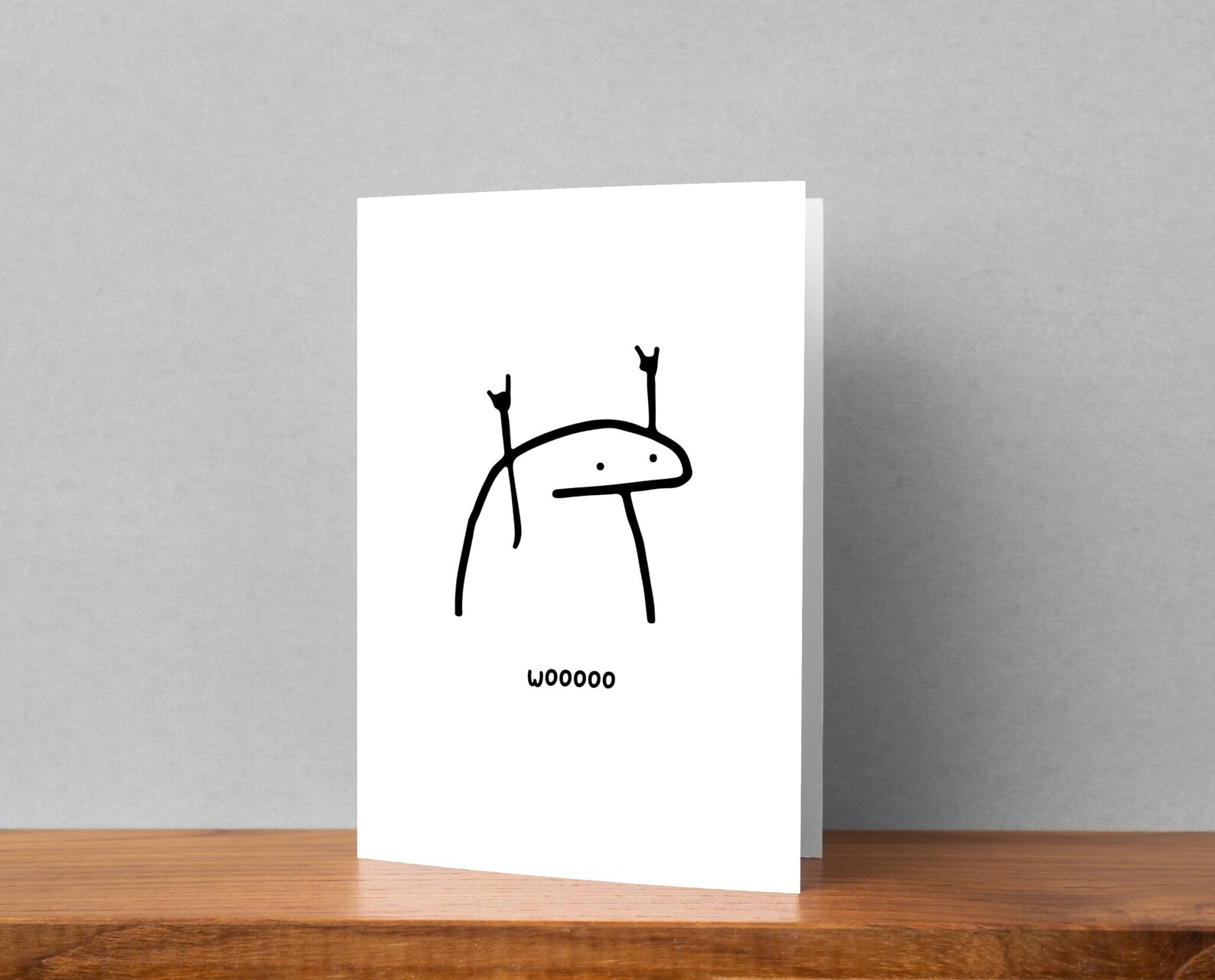Wooo | Congratulations Card | Joke Card | Cute Card | Congrats | Happy ...
