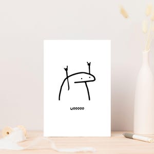 Wooo | Congratulations Card | Joke Card | Cute Card | Congrats | Happy ...