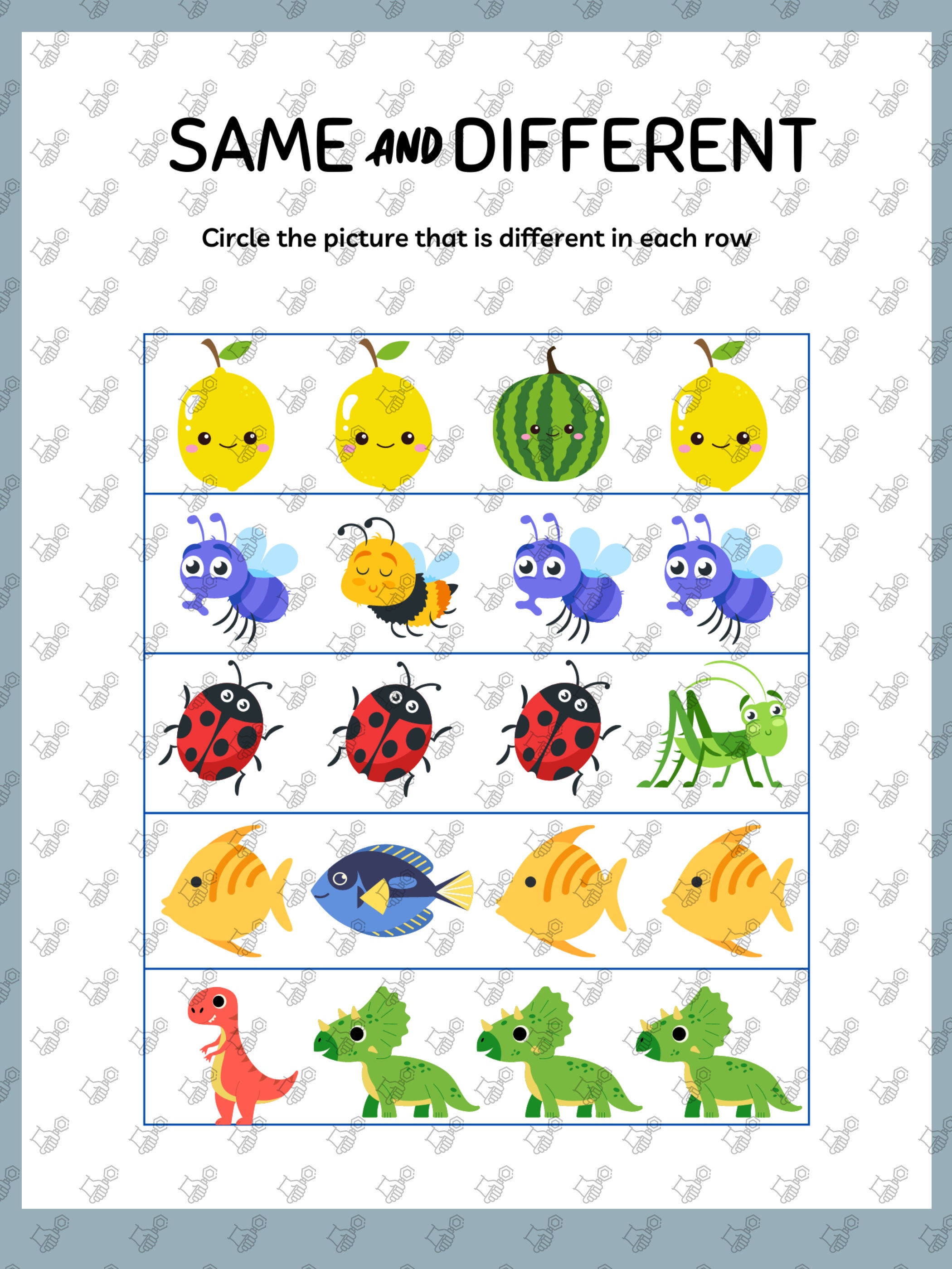 Preschool Pre-k Kindergarten Early Learning Bundle Activity Worksheets ...