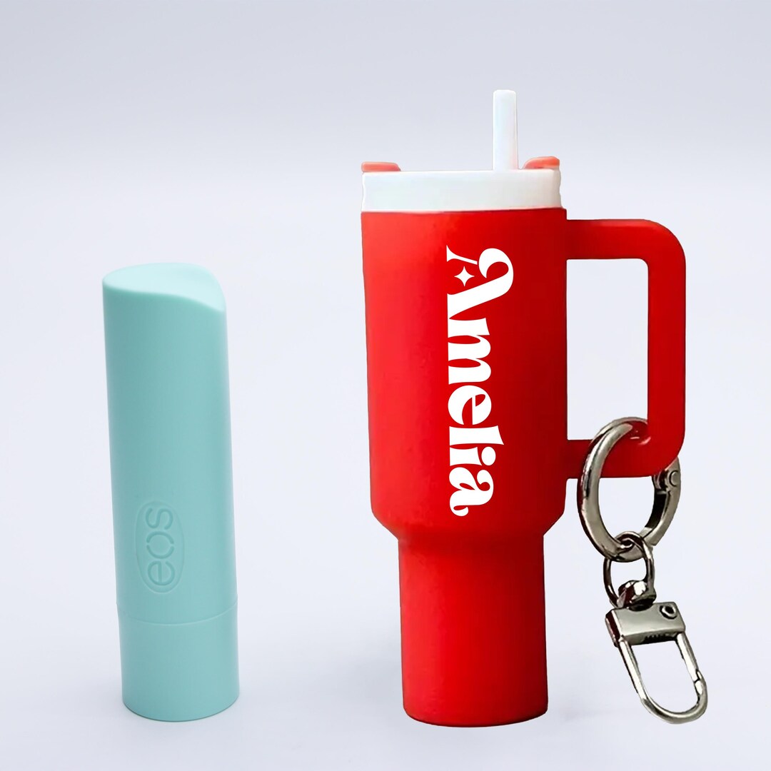 Personalized Keychain | Custom Keychain | Name Keyring | Chapstick ...