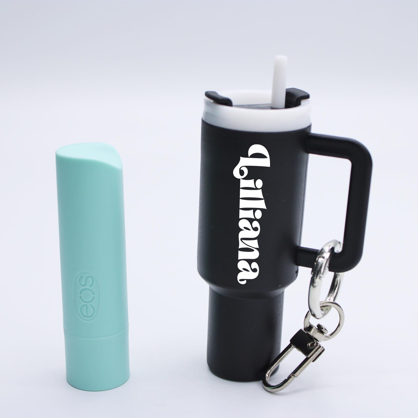 Personalized Keychain | Custom Keychain | Name Keyring | Chapstick ...