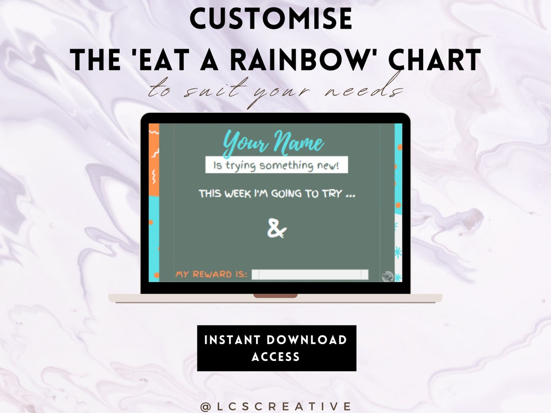 Fruit and Vegetable Chart Printable, Instant Download PDF, PNG ...