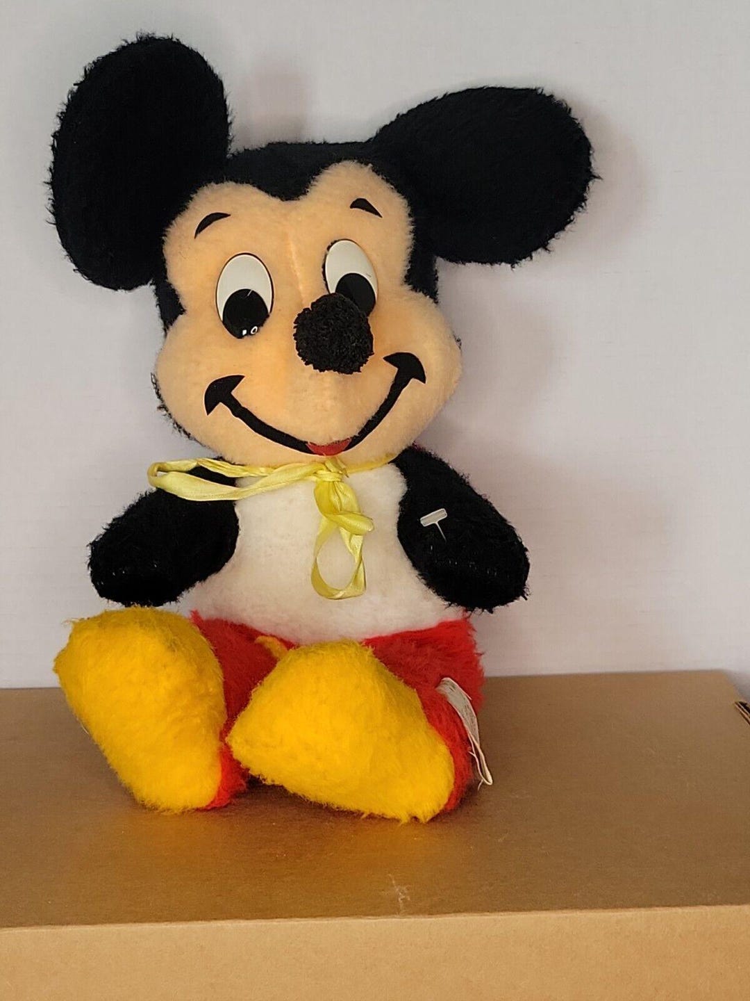 Mickey Mouse Walt Disney Characters Plush Stuffed Toys Vintage USA 16 ...