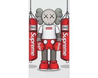 Kaws Canvas Boxing - Etsy