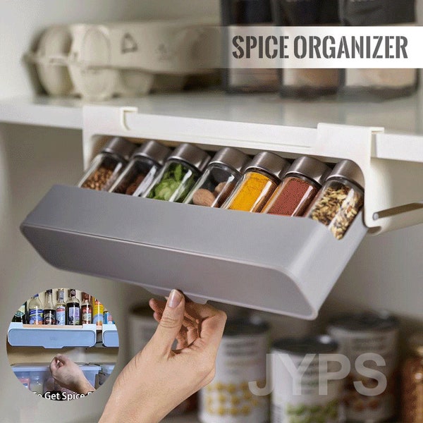 Under Cabinet Spice Rack - Etsy